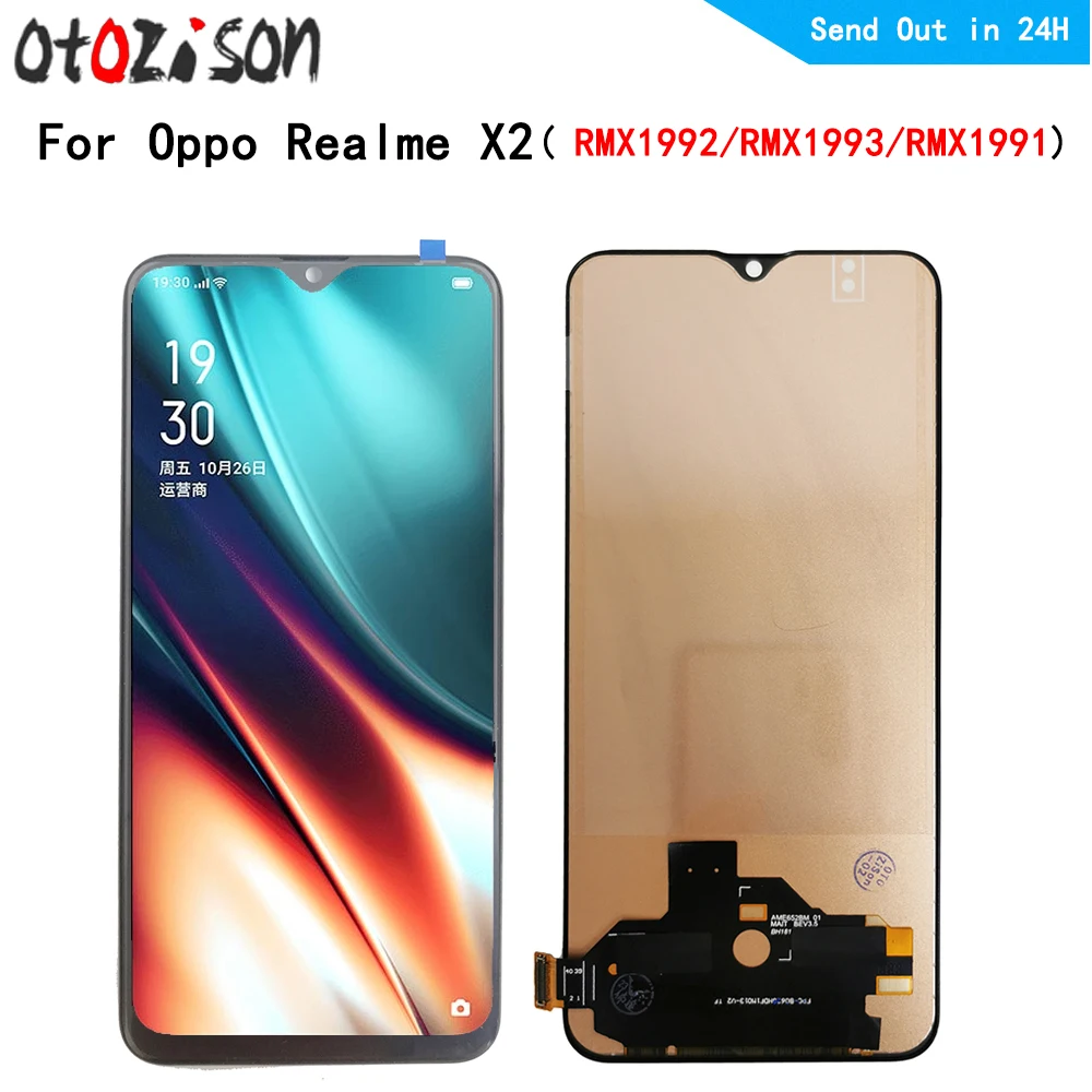 6-4-AMOLED-Screen-For-Oppo-Realme-X2-RMX1992-RMX1993-RMX1991-LCD ...