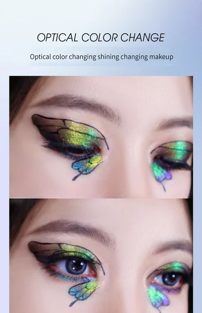 Green Fairy Face Makeup
