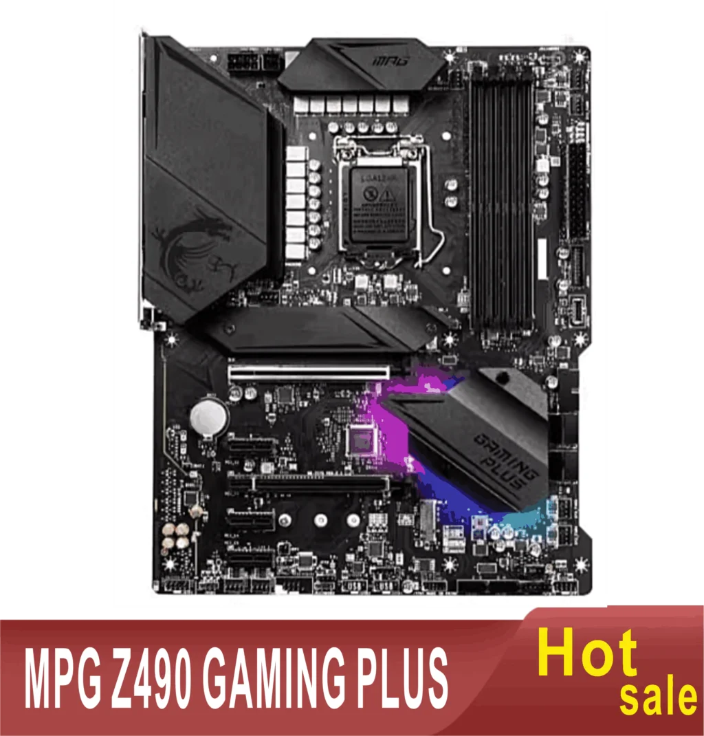 MPG-Z490-GAMING-PLUS-Placa-m-e-128GB-Suporte-Core-10th-CPU-LGA-1200 ...