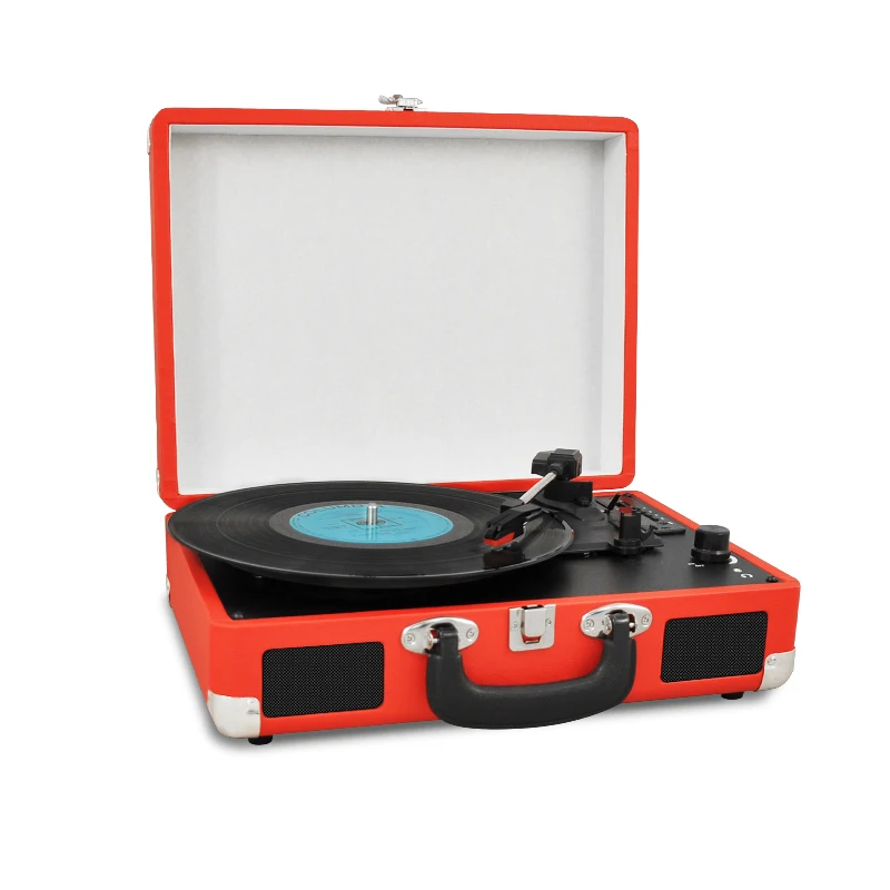 Reproductor-de-vinilo-LP-el-ctrico-moderno-tocadiscos-con-dise-o-de ...