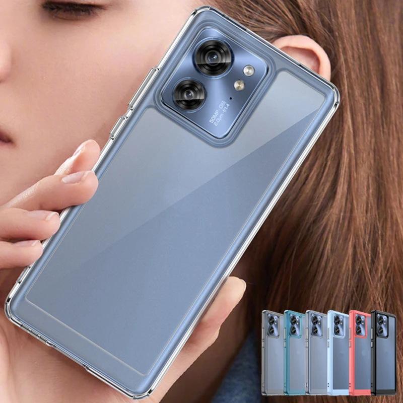 Funda-transparente-para-Motorola-Moto-Edge-40-cubierta-acr-lica-de-lujo ...