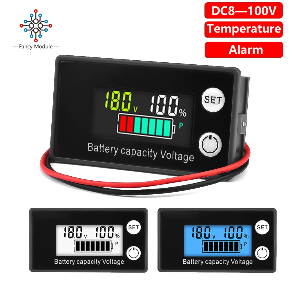 Compteur-lectrique-num-rique-LCD-DC8-100V-indicateur-de-capacit-de ...