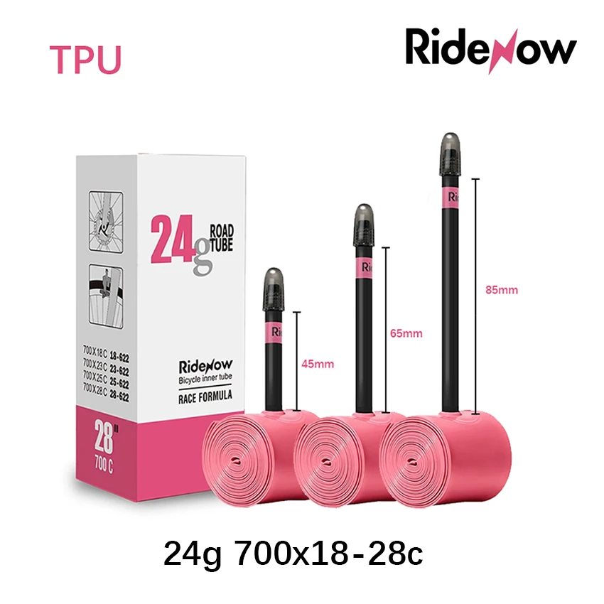 High-Performance TPU Bicycle Inner Tube with French Valve, Versatile ...