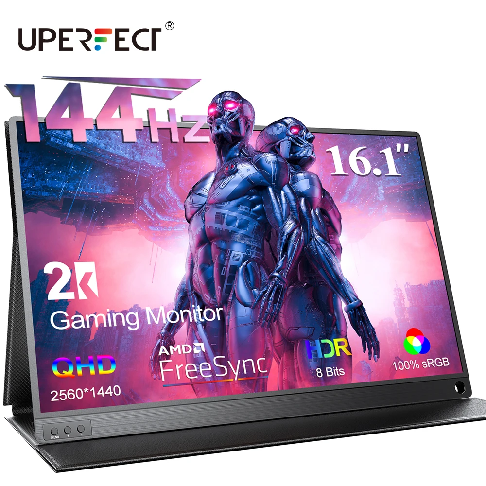 UPERFECT-16-1-polegadas-2K-144Hz-Monitor-de-jogos-Tela-de-laptop-port ...