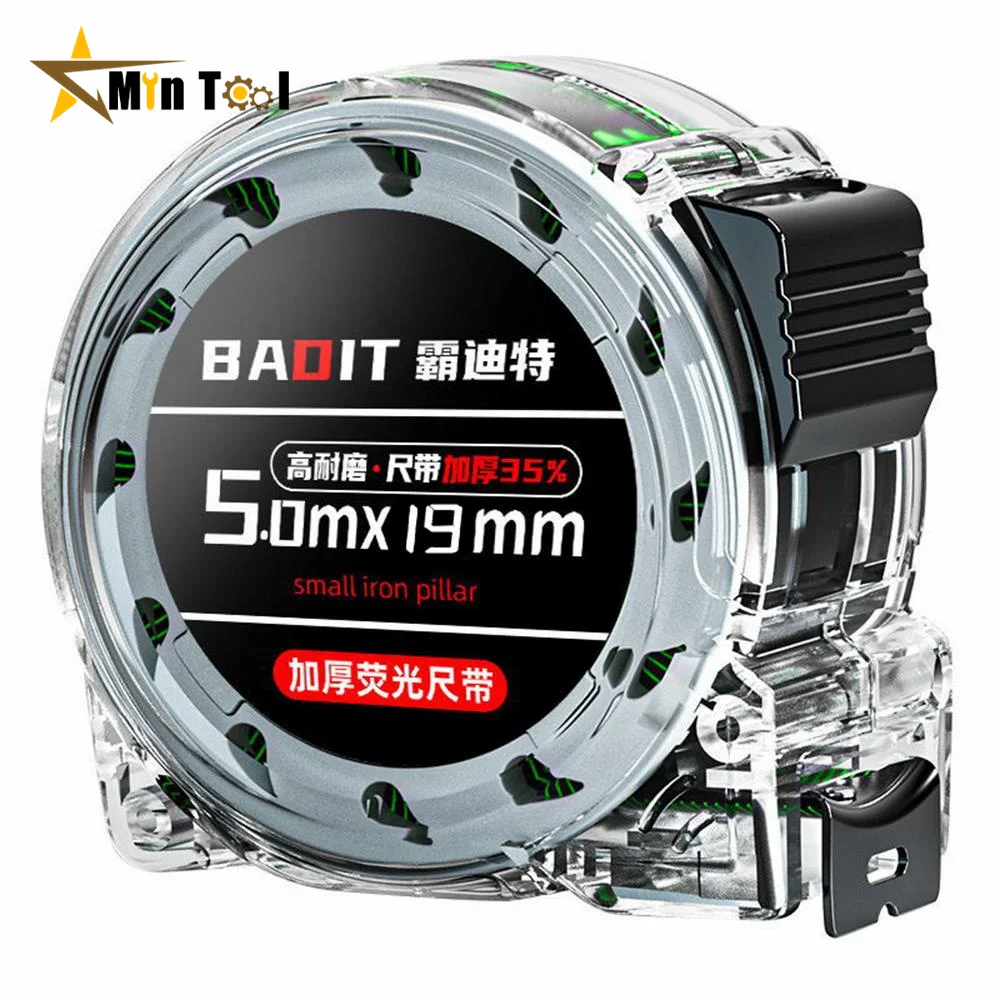 1PCS Self Locking Steel Tape Measuring Tool High-Precision Laser Inkjet ...