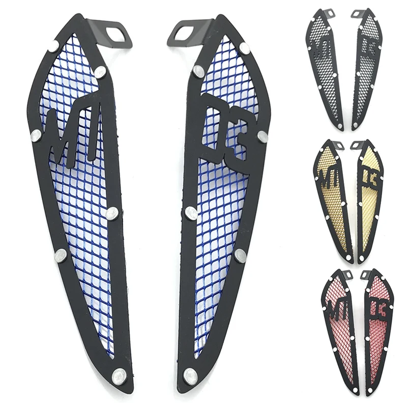 Motorcycle-Fuel-Tank-Air-Intake-Mesh-Inlet-Decorative-Guard-Cover-For ...