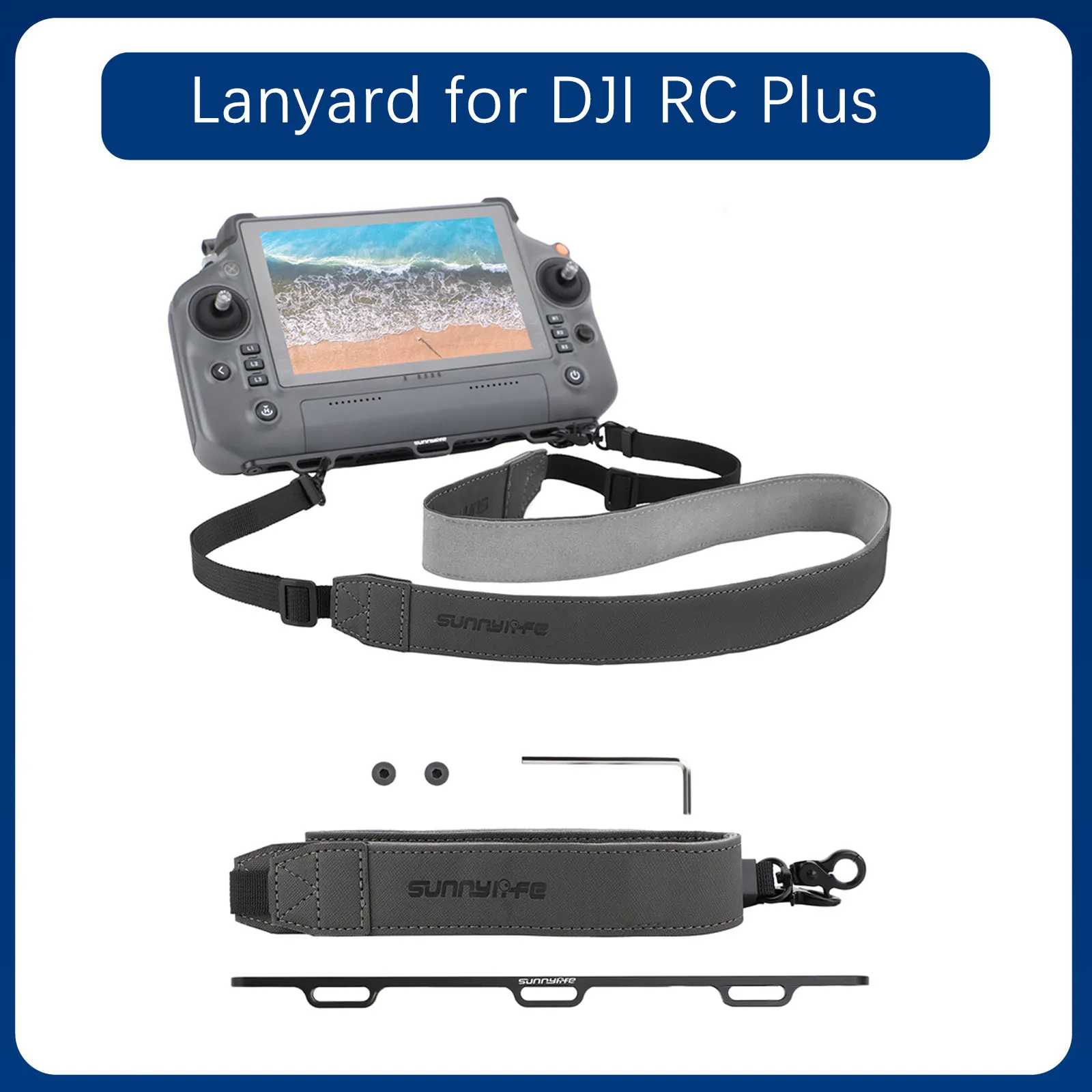 Sunhood-for-DJI-RC-Plus-Remote-Controller-Lanyard-Neck-Strap-Hanging ...