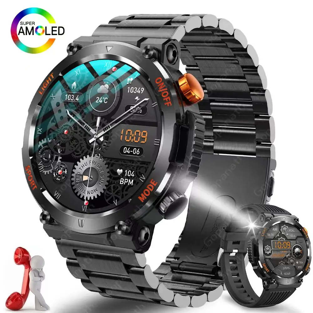 Reloj-inteligente-con-br-jula-para-hombre-pulsera-con-luz-de-emergencia ...