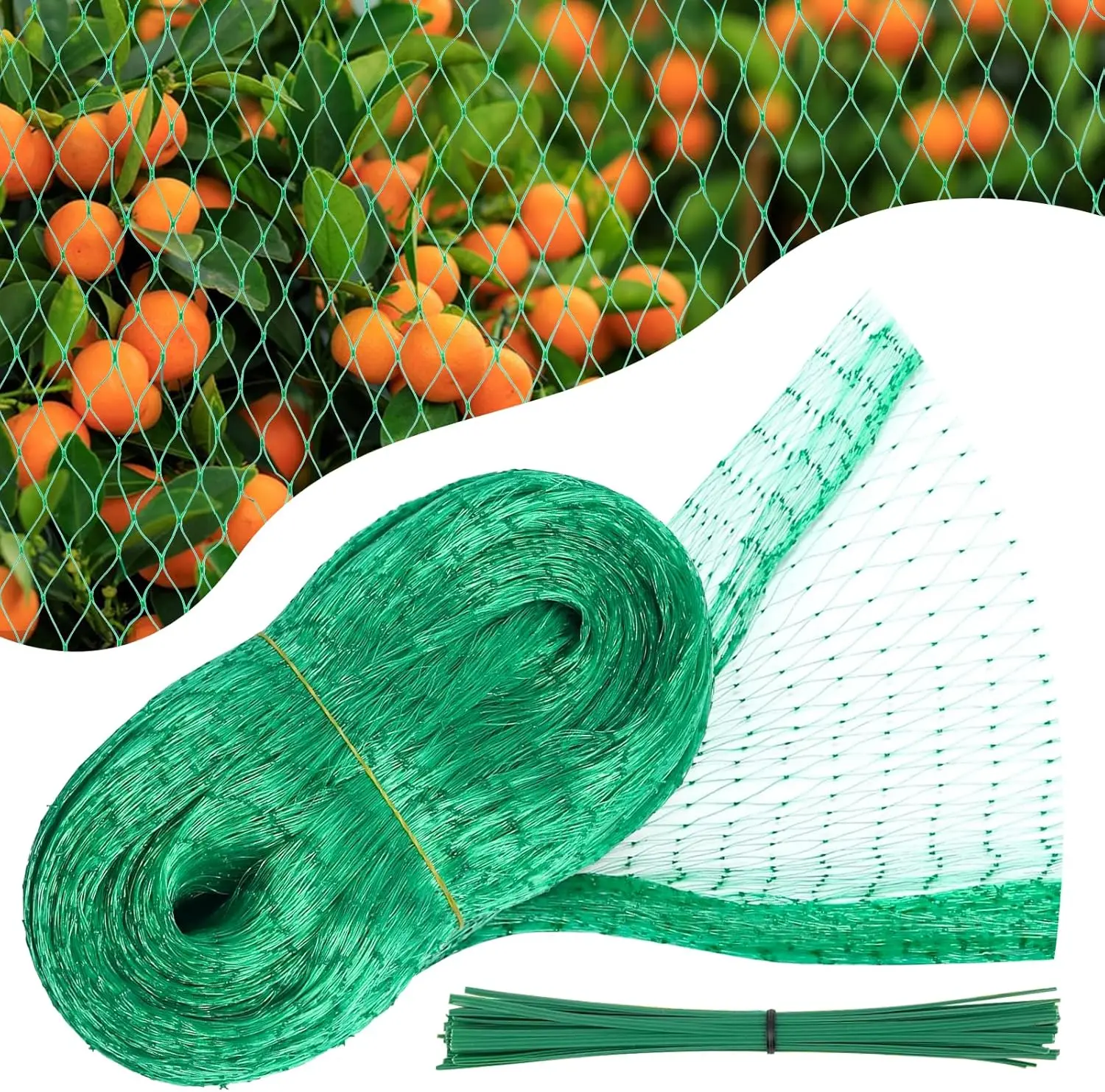 Green Garden Netting Bird Protection Netting Anti-Bird Netting for ...