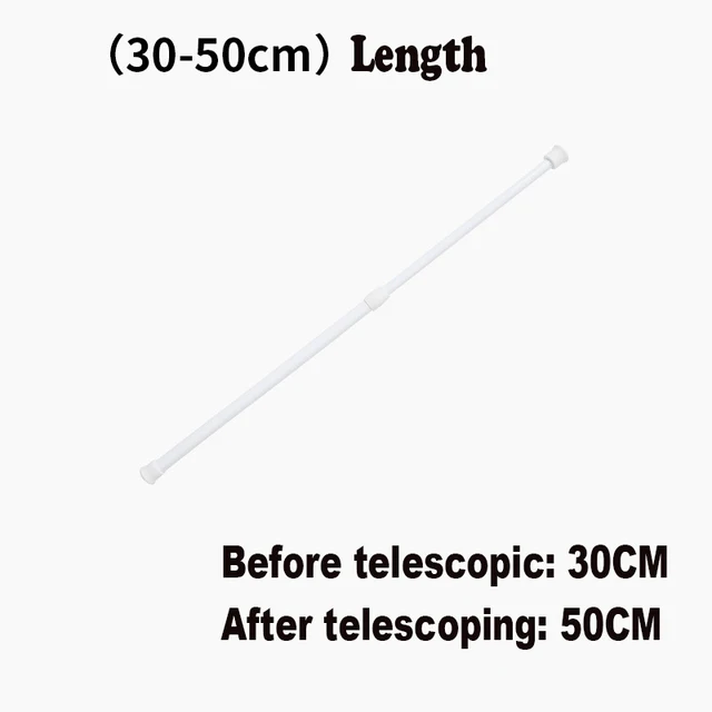 Multifunctional Spring Loaded Extendable Rod Adjustable Curtain ...