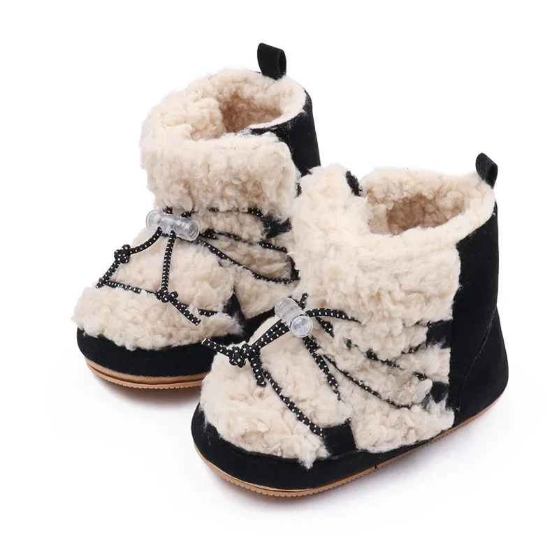 Botas-de-beb-para-ni-o-reci-n-nacido-zapatos-gruesos-c-lidos ...