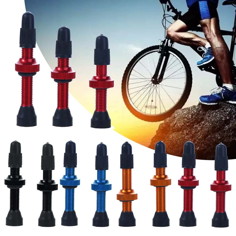 Bicycle Presta Valve for Road MTB, Tubeless Tires, Brass Core, Alloy ...