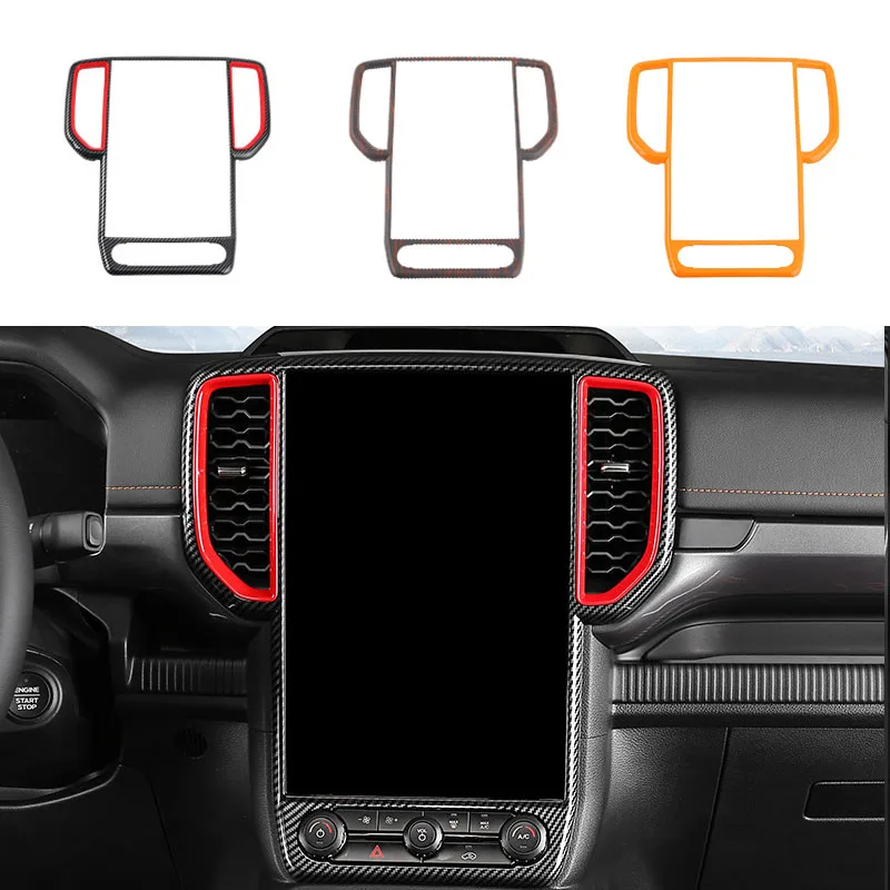 Car-Center-Screen-Navigation-Decorative-Frame-Dashboard-Air-Vents ...