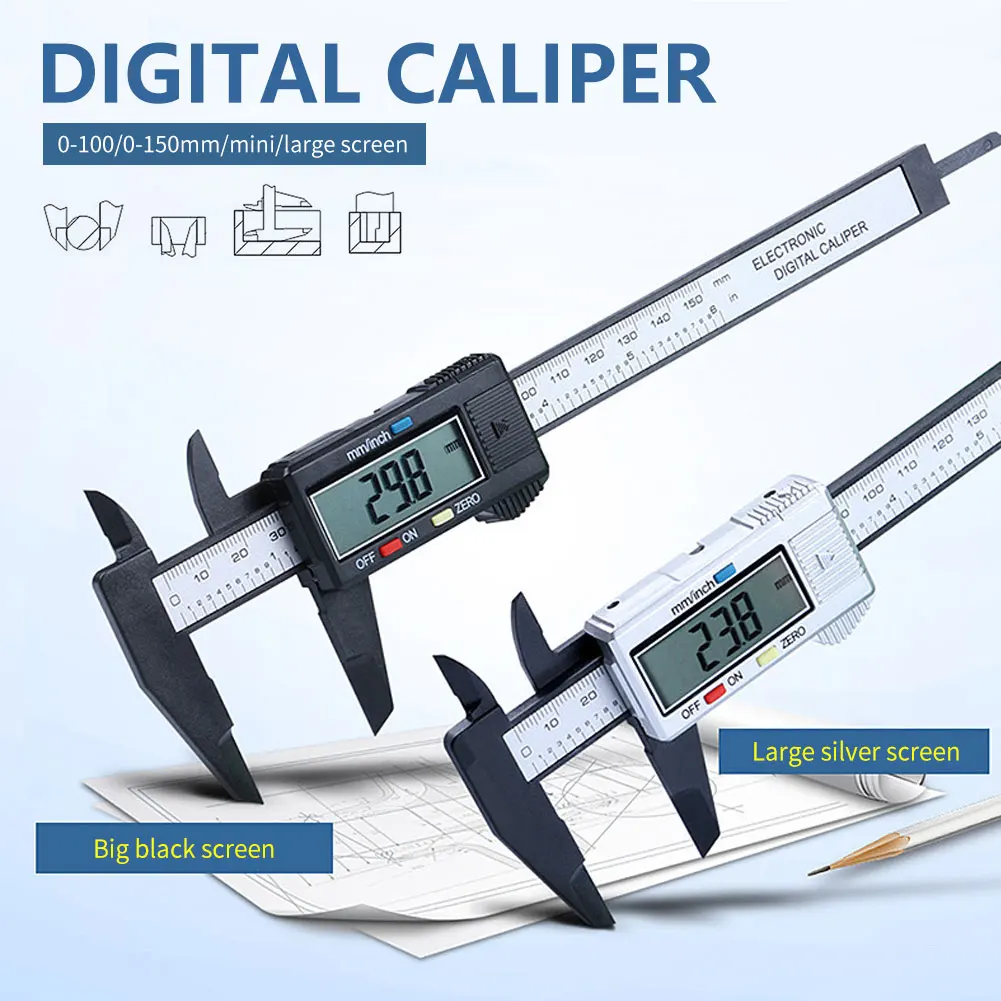 Digital-Caliper-Electronic-Plastic-Calipers-Vernier-Measuring-Tools ...