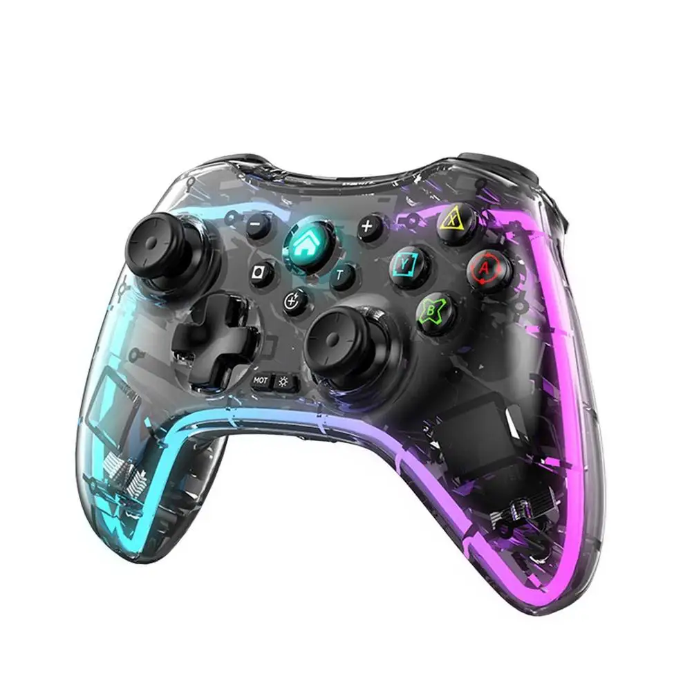 PS4-Controller-RGB-Breathing-Light-Game-Controller-Bluetooth-compatible-Controle-PS4-Slim-Pro ...
