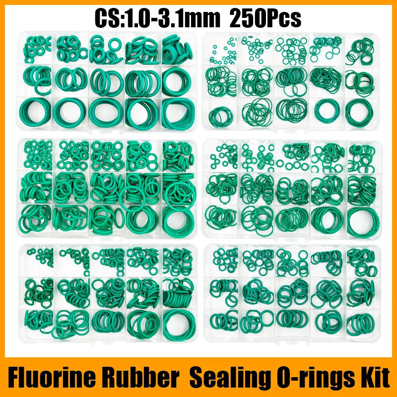 FKM-Kit-de-joints-toriques-pour-banc-en-caoutchouc-fluororubber-vert ...