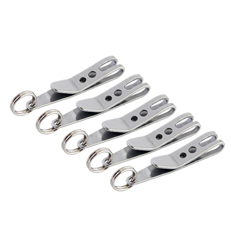 1/3/5PCs Mini Edc Gear Pocket Suspension Clip Hanger Tool Key Ring ...