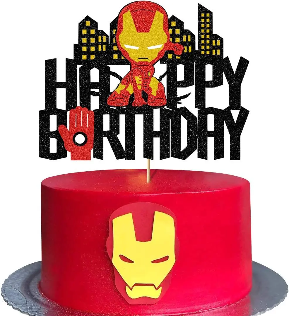 Iron Man Cake Topper
