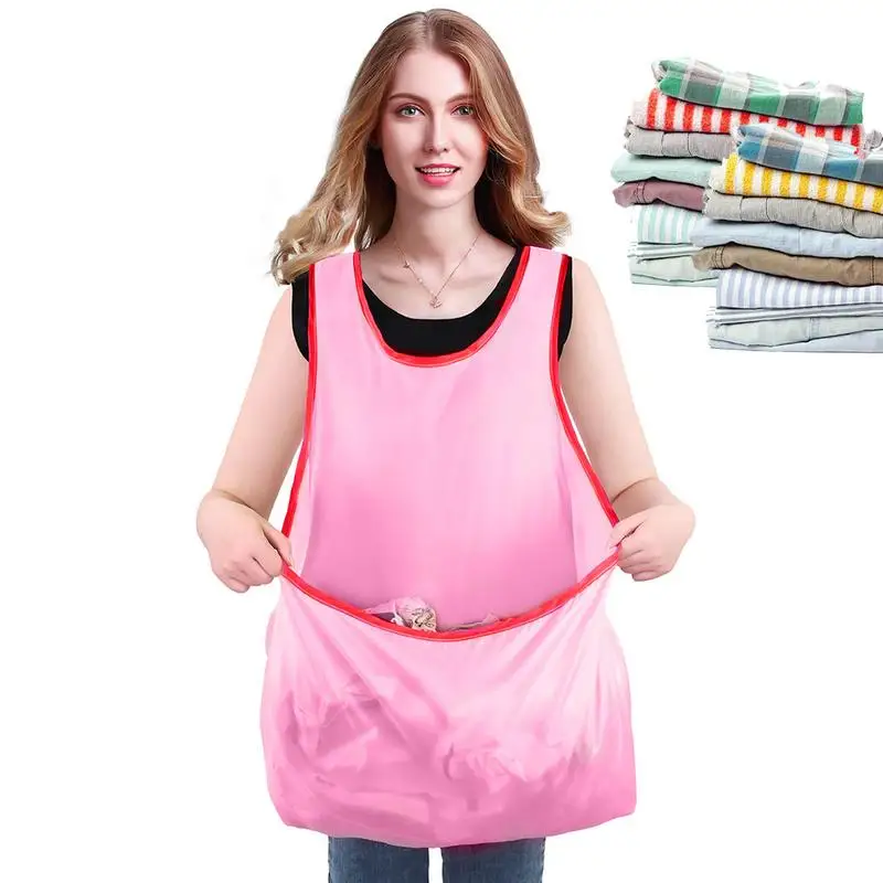 Womens-Sleeveless-Laundry-Apron-Portable-Cross-Design-Comfortable ...