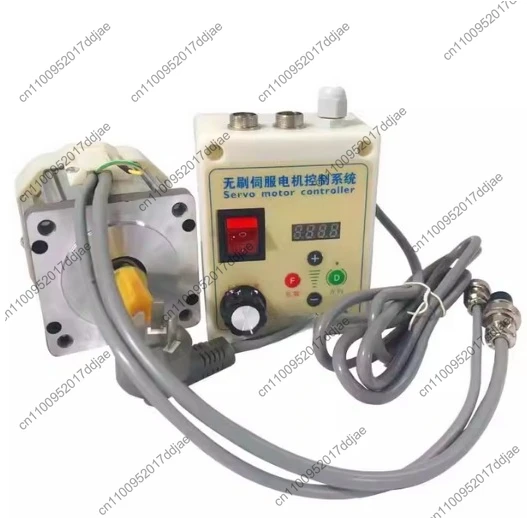 Permanent magnet brushless servo machine electronic control set belt ...