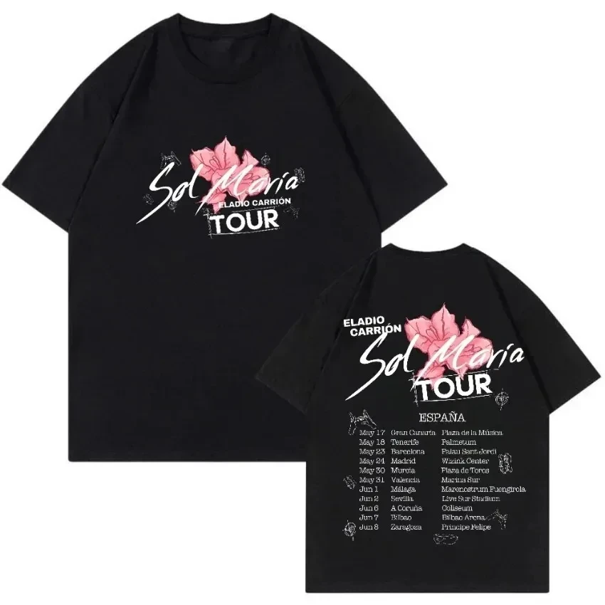 Eladio-Carrion-Sol-Maria-Album-T-shirt-Tour-Merch-Crewneck-Short-Sleeve ...
