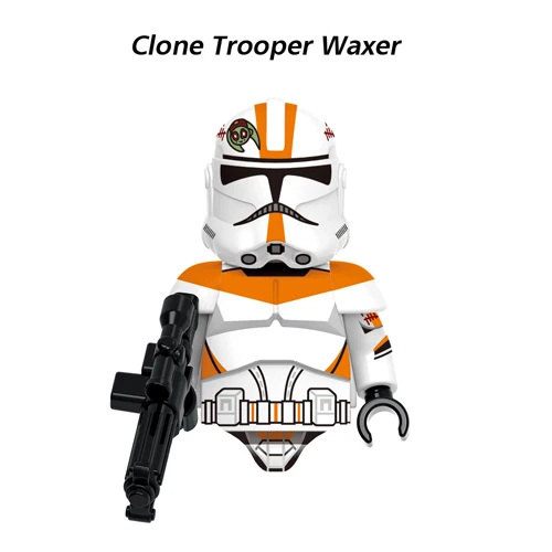 ARC Trooper Fives Clone Trooper Waxer Building Block Wolfpack Boil ...