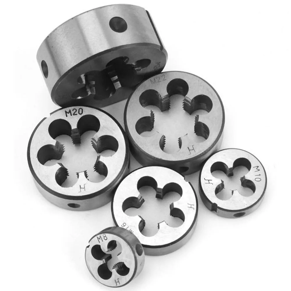 CNC-Die-Alloy-Steel-Round-Dies-Metric-HSS-Right-Thread-Tool-Die-Hand ...