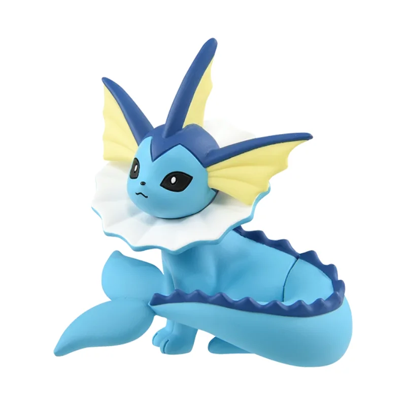 TOMY 2023 Limited Edition Pokemon Figures Kawaii Vaporeon Eevee Model ...
