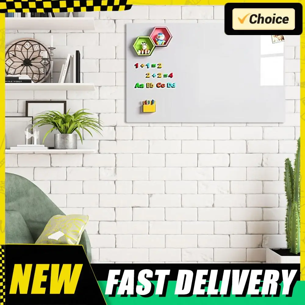 Wall Dry Erase Board Include Marker Magnet Eraser Magnetic Dry Erase ...