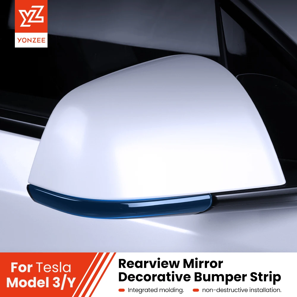 YZ-For-Tesla-Car-Rearview-Mirror-Protector-for-Tesla-Model-Y-Model-3 ...