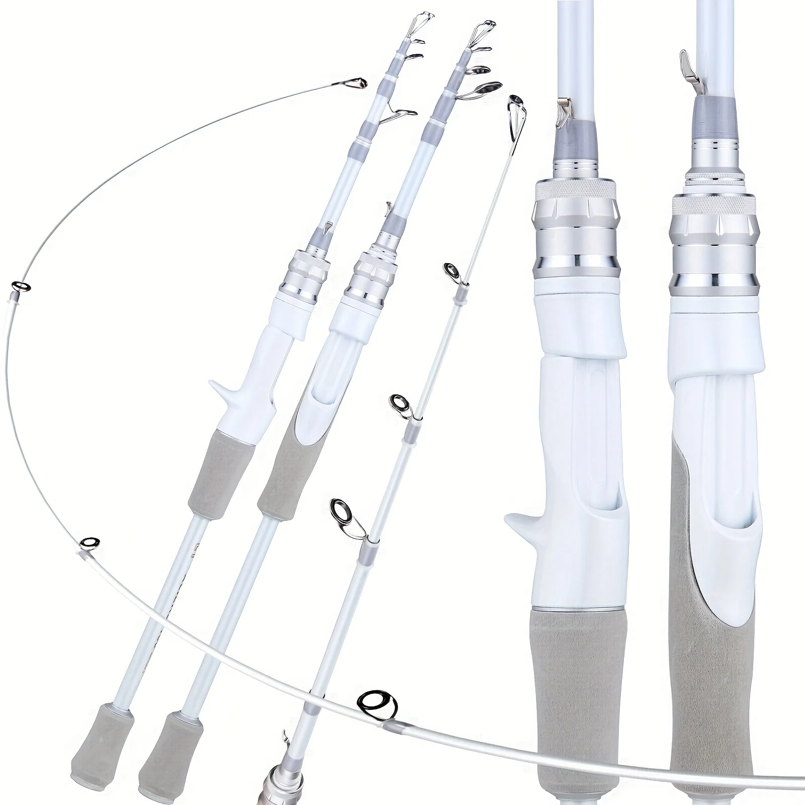 HAUT-TON-ET-Telescopic-Fishing-Rod-Carbon-Fiber-Spinning-Casting-Rod ...