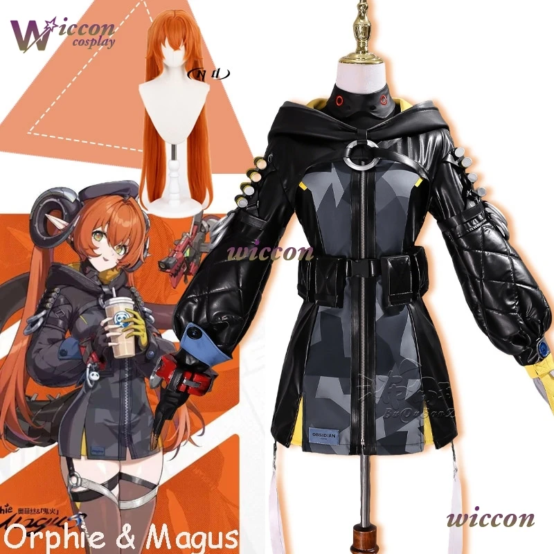 Panda Zenless Zone Zero Orphie Cosplay Magnusson & Magus Cosplay ...