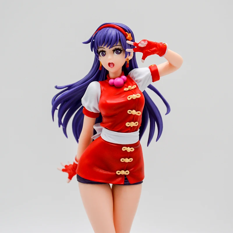 Figura-de-acci-n-de-Anime-el-rey-de-los-Fighters-Asamiya-Athena-estatua ...