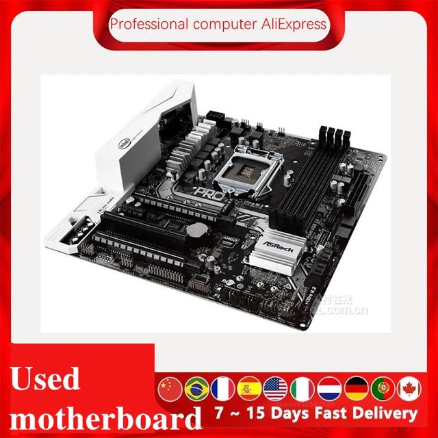 For ASRock B250 Pro4 Original Used Desktop Intel B250 B250M
