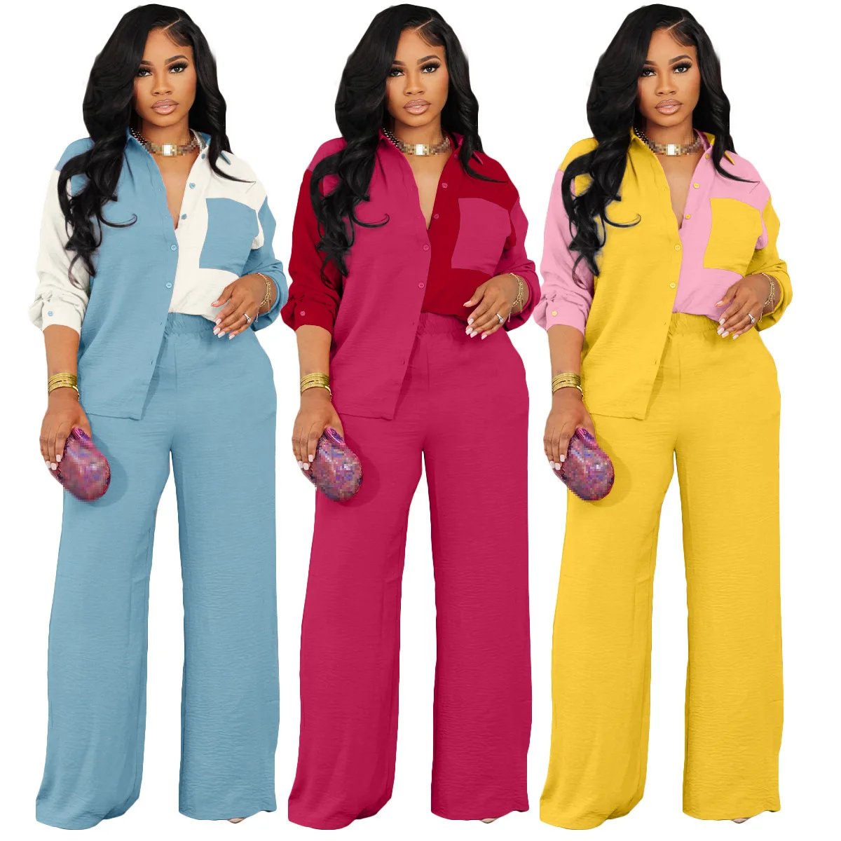 2-piece-sets-women-outfit-two-piece-set-for-women-pants-sets-tracksuit ...