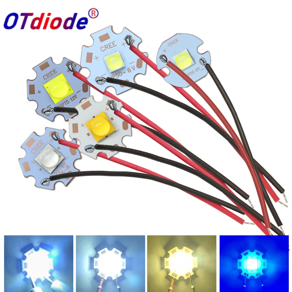 DC3V-6V-12V-XHP50-XHP70-LED-Chip-20W-SMD-5050-7070Bead-Diodes-Lamp-With ...
