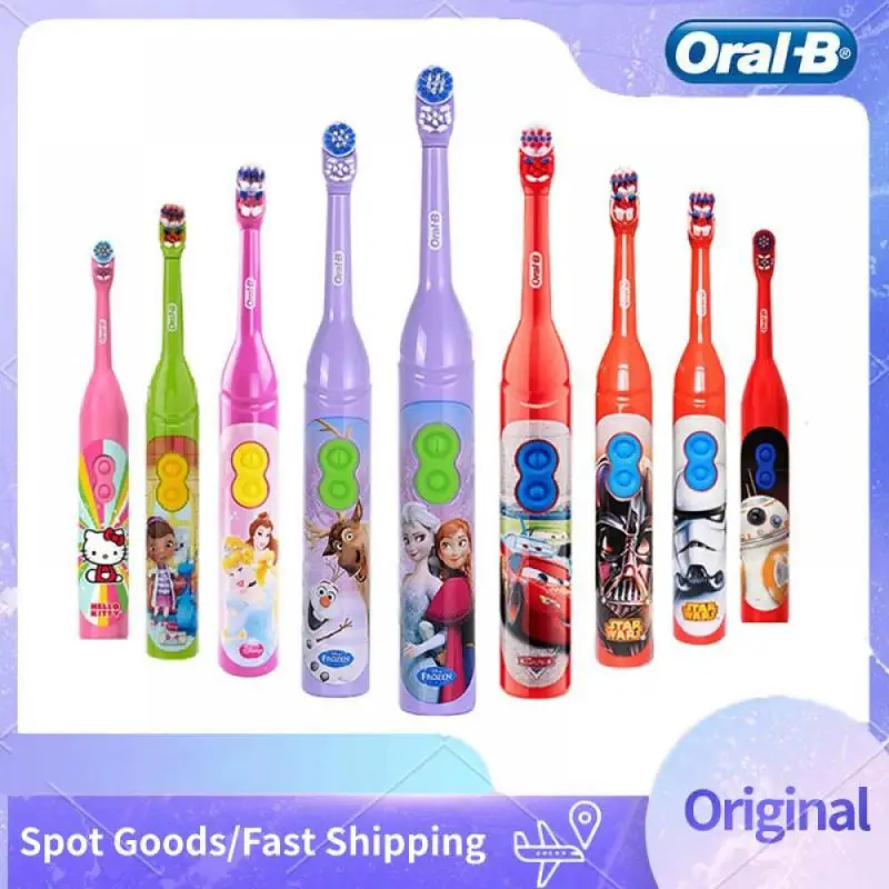 Oral-B-Electric-Toothbrush-for-Kids-AA-Battery-Oral-b-Tooth-Brush-Clean ...