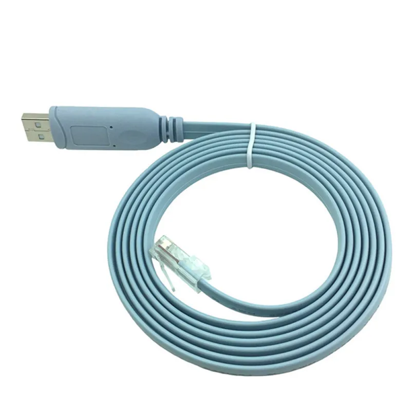 USB To RJ45 For Cisco USB Rollover Console Cable Debug Line For Router ...