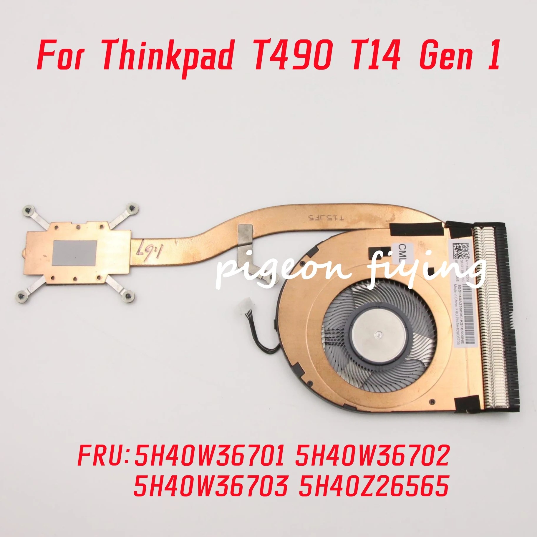For-Lenovo-ThinkPad-T490-T14-Gen-1-UMA-CPU-Cooling-Fan-Heatsink ...