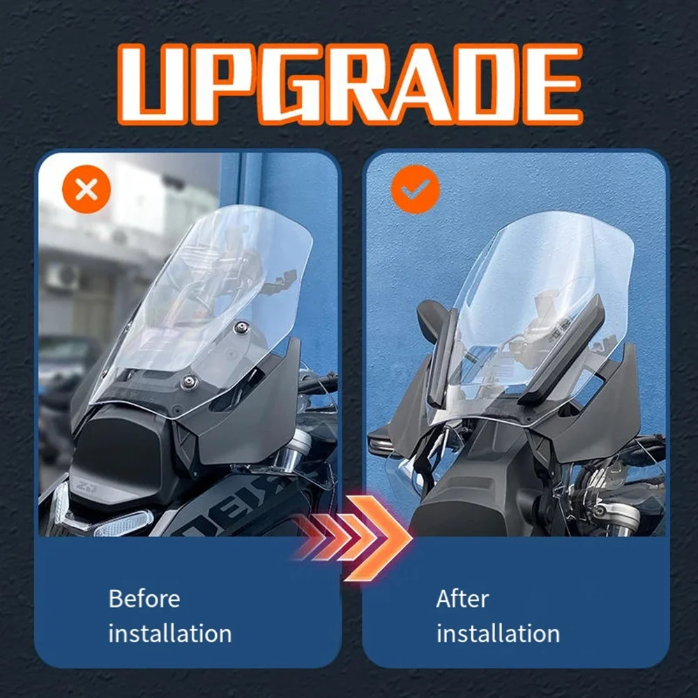 Adjust Lifting Holder Reinforcement ADV Windshield Bracket Trim Strip ...