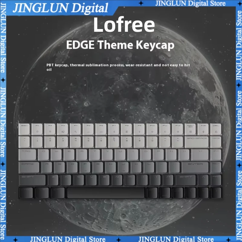 Lofree-EDGE-low-axis-theme-keycaps-84-keys-Ergonomic-PBT-thermal ...