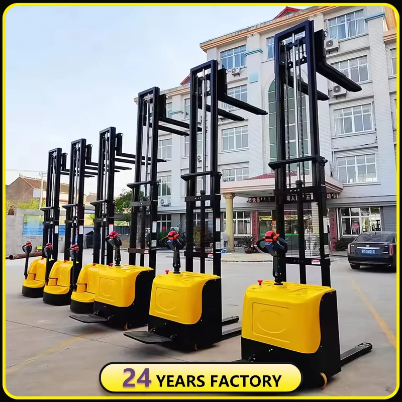 Lifting-Semi-Electric-Stackers-Pallet-Stacker-Walking-Type-Electric ...