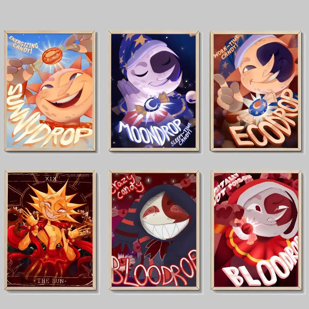 Anime S-Sundrop Moondrop Fnaf Good Quality Prints and Posters ...