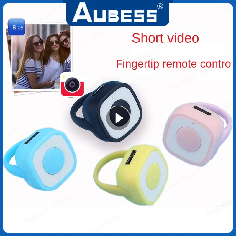 Short-Video-Remote-Control-Fingertip-Video-Controller-Bluetooth ...