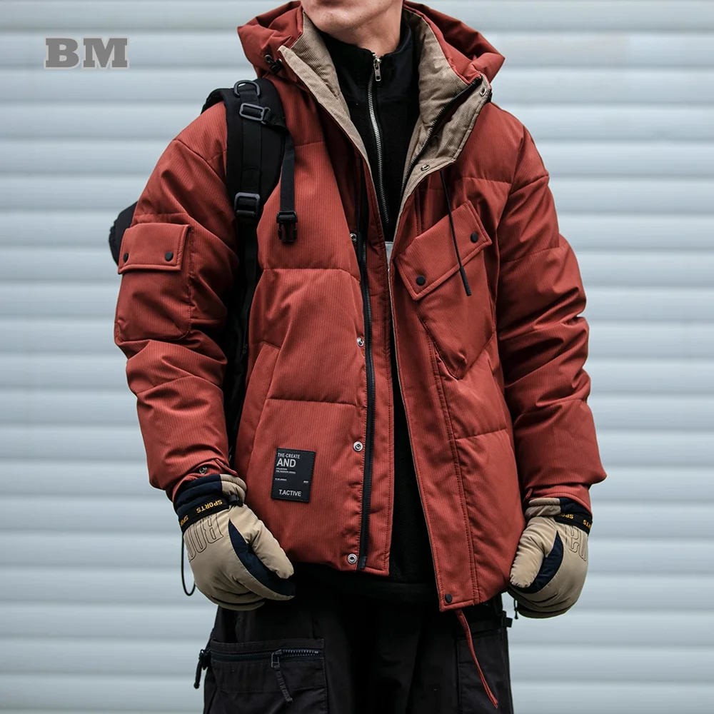 Winter-Jackets-For-Men-Korean-High-Quality-Cargo-Down-Jacket-Streetwear ...