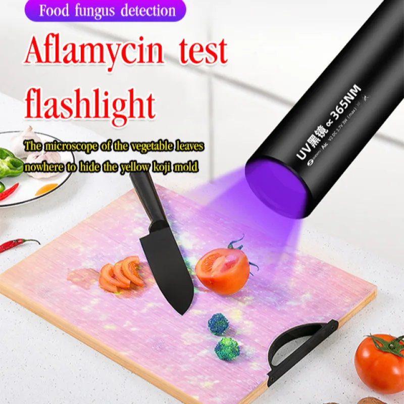 UV Flashlight for Fungal Detection with Mycotoxin Testing Pen