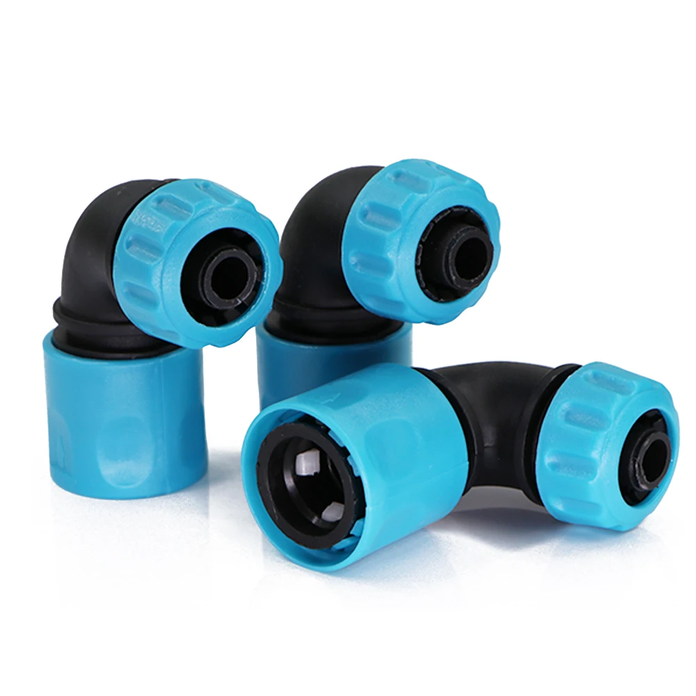 1PCS-16mm-Elbow-Hose-Adapter-Quick-Connector-Garden-Irrigation-Pipe ...