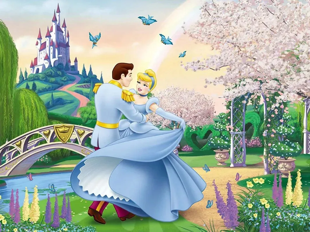 Cinderella Dancing Painting