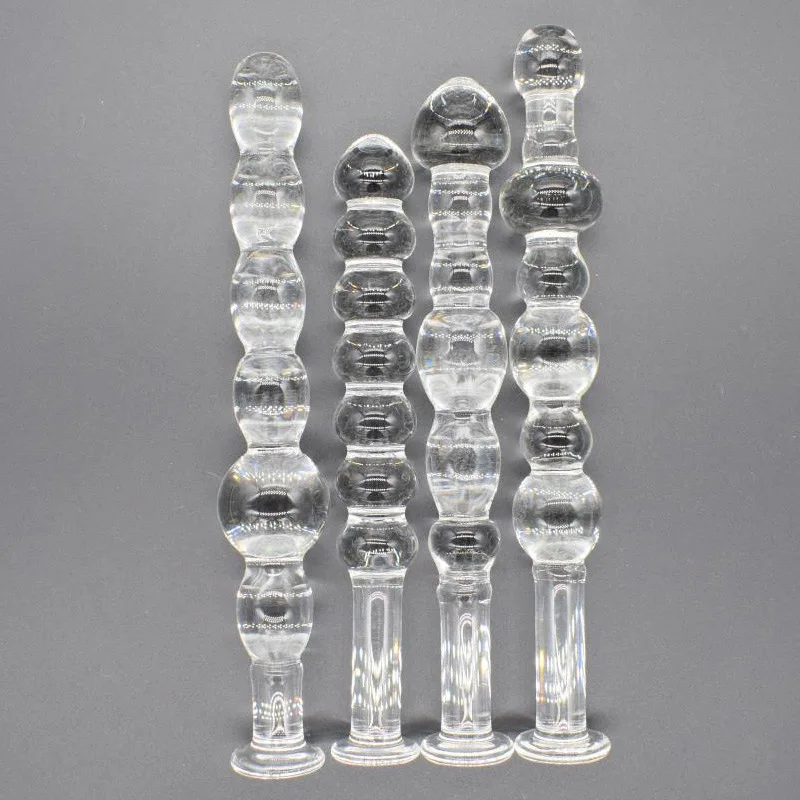 Glass-Butt-Plug-G-Spot-SM-Sexy-Toy-for-Men-Women-Anal-Masturbation ...