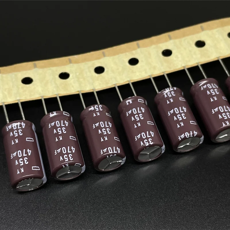 10pcs-470uF-35V-NIPPON-NCC-KY-Series-10x20mm-Low-impedance-Long-Life ...